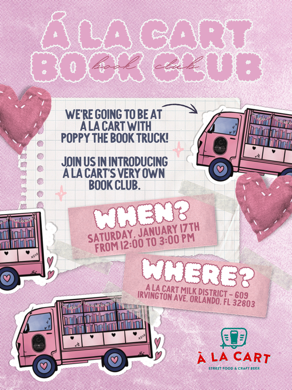 À La Cart Book Club Poppy Pop-Up – The New Romantics