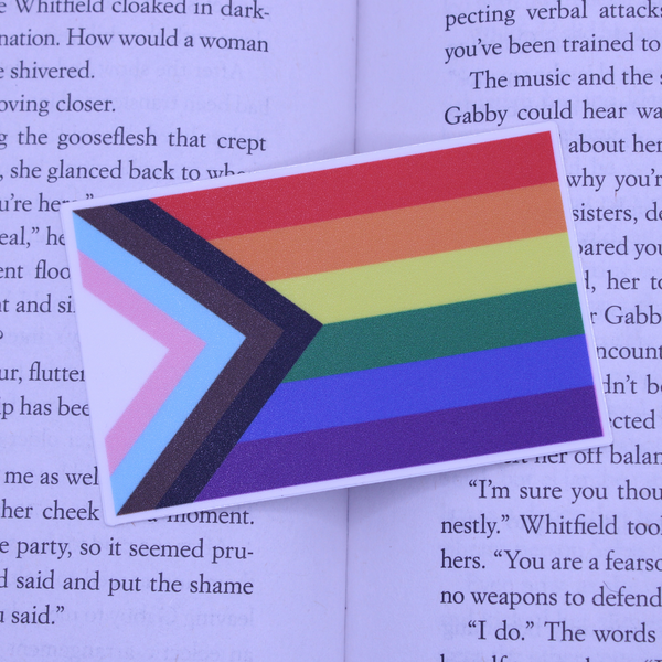 Pride Flag Sticker – The New Romantics
