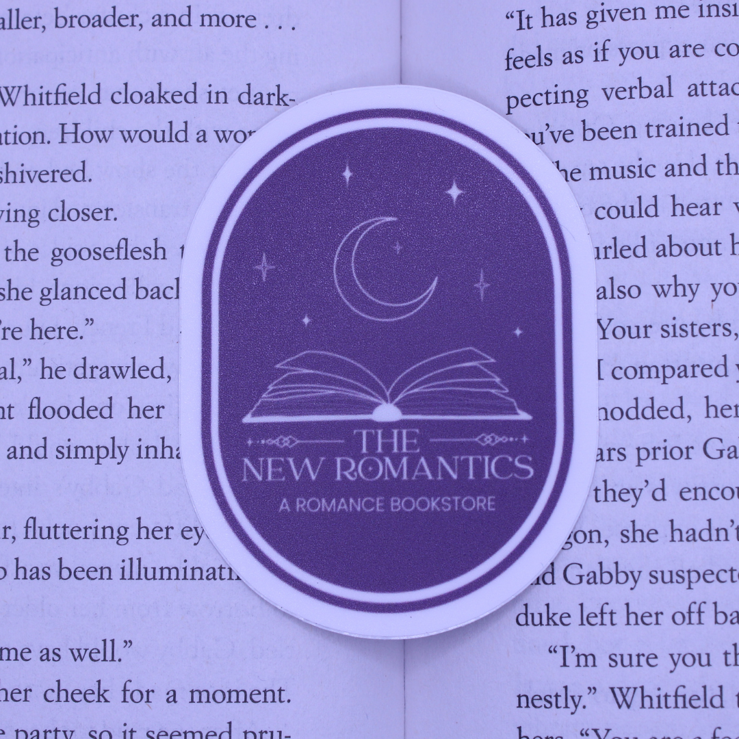 TNR Purple Oval Logo Sticker – The New Romantics