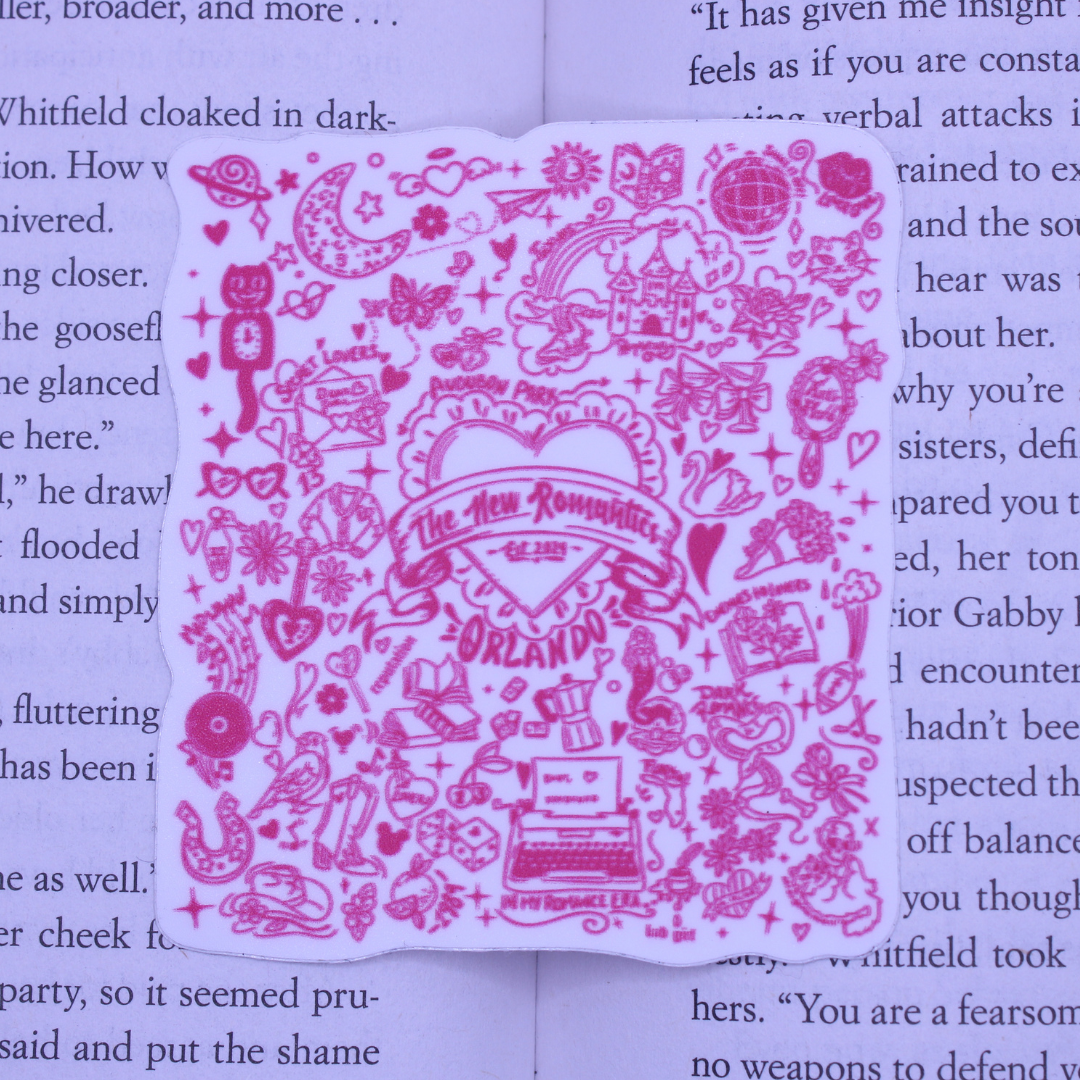 TNR Mural [Pink] Sticker – The New Romantics