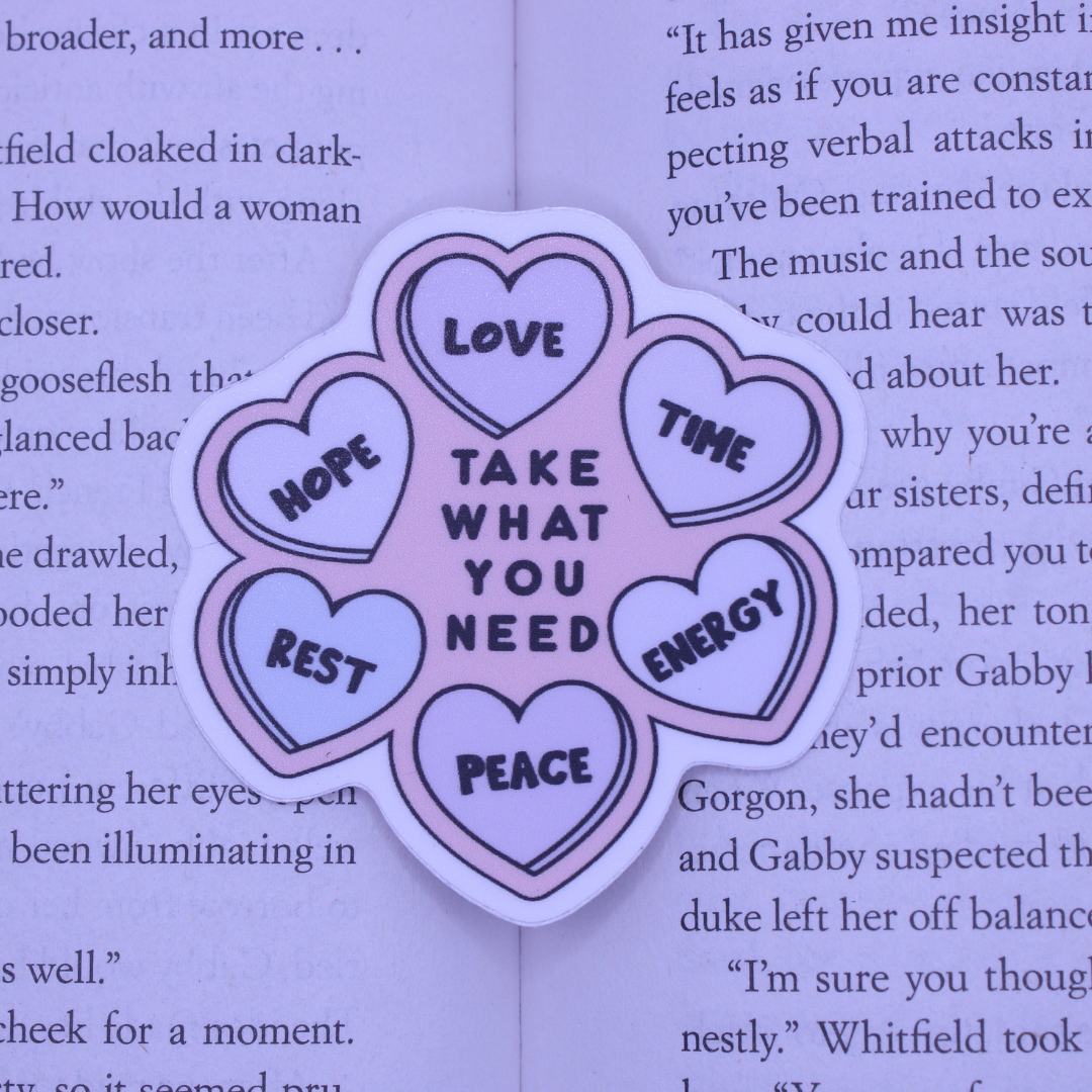 Take What You Need Sticker – The New Romantics
